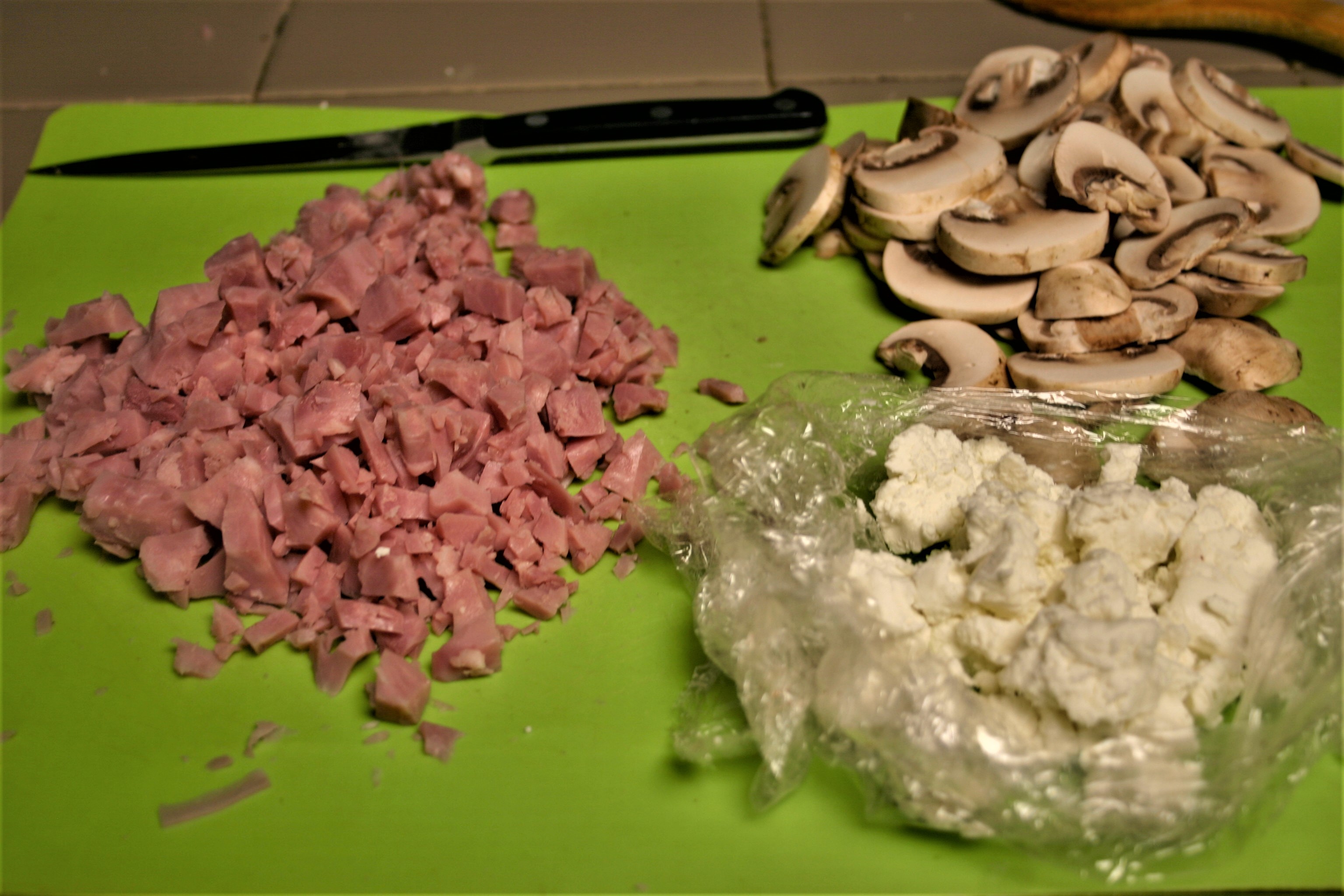 Ham, Mushrooms and Goat Cheese Omelette – Welcome to Rosemarie's Kitchen