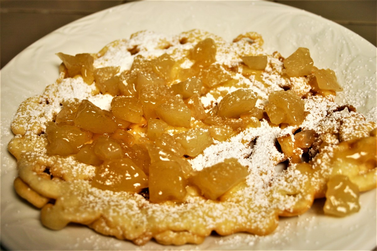 Apple Pie Funnel Cakes – Welcome to Rosemarie's Kitchen